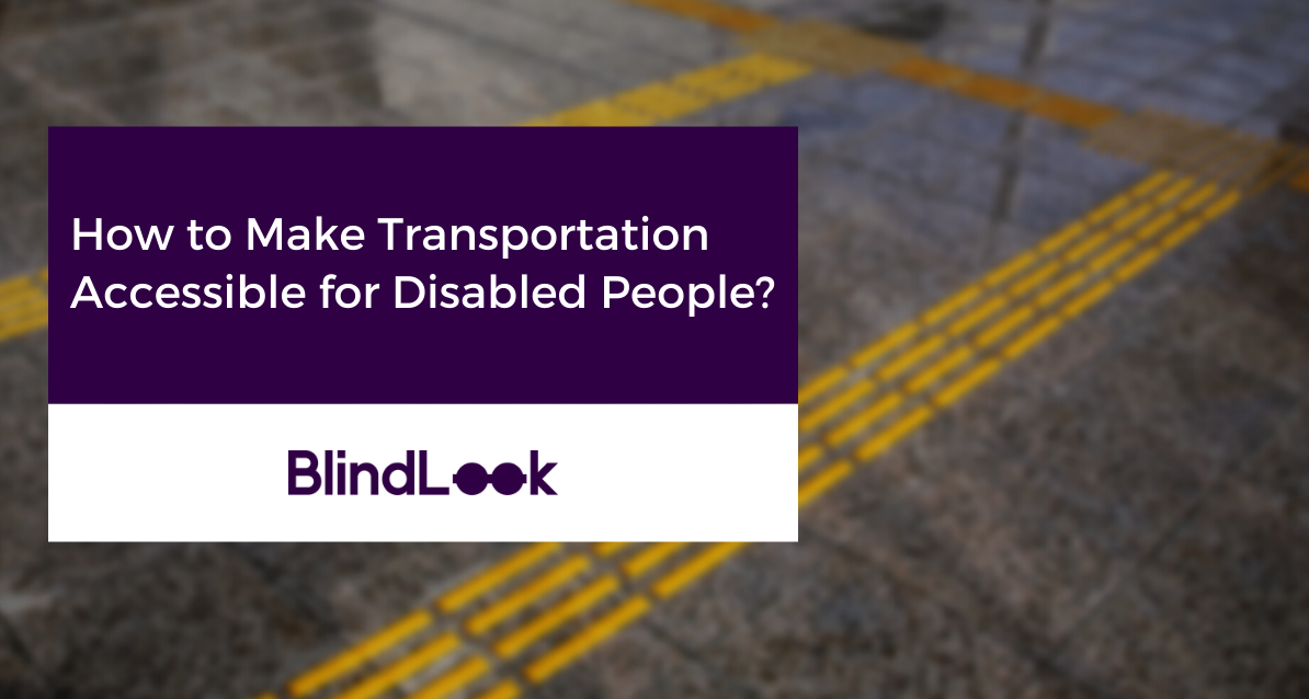 Transportation holds a very important place in the lives of disabled ...